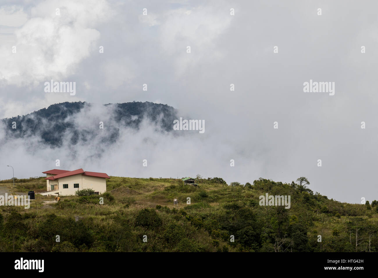 Rain forest Crocker range Sabah Malaysia Island of Borneo Stock Photo ...