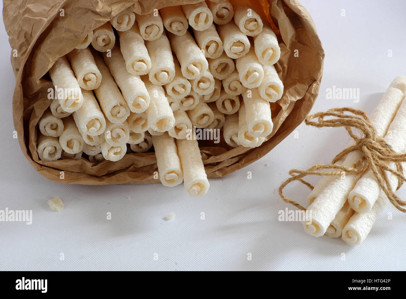Vietnamese street food, rice cake with many shape, this snack food from ...