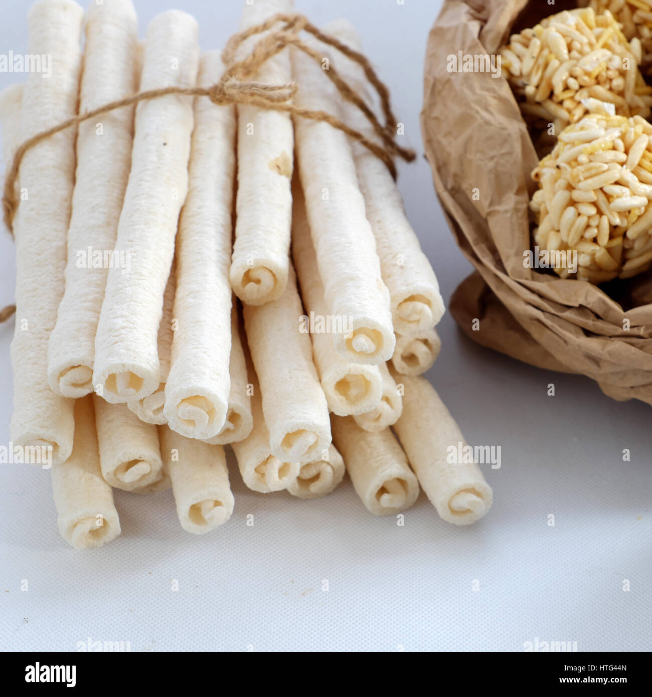 Vietnamese street food, rice cake with many shape, this snack food from ...