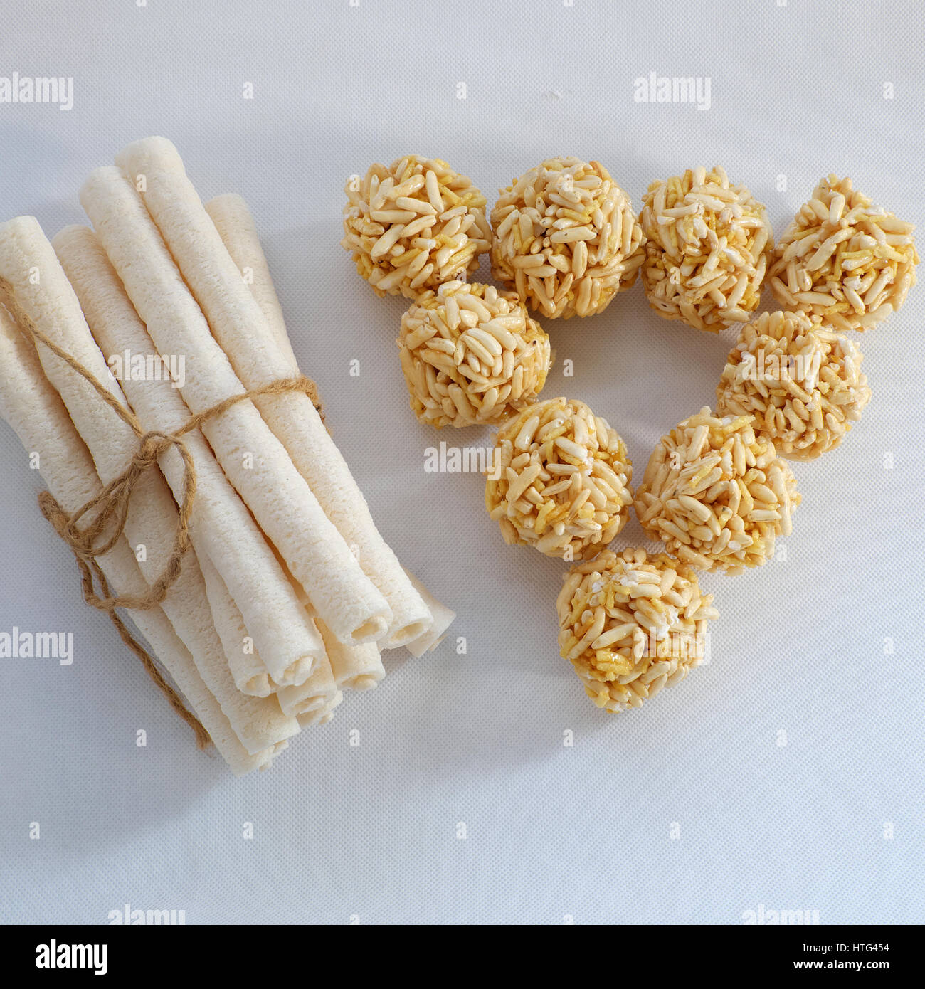 Vietnamese street food, rice cake with many shape, this snack food from ...