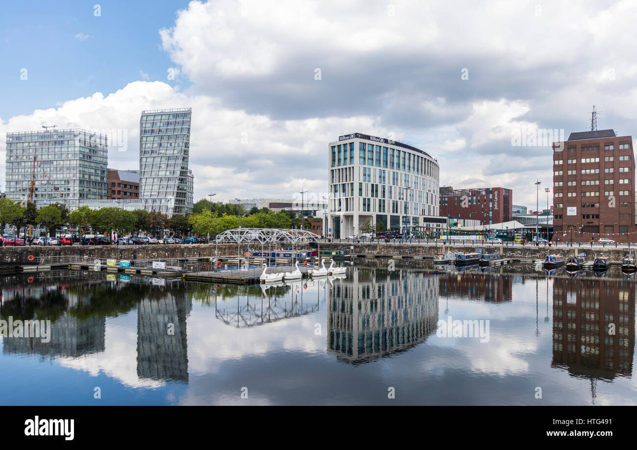 Salthouse Docks Liverpool England Stock Photo - Alamy
