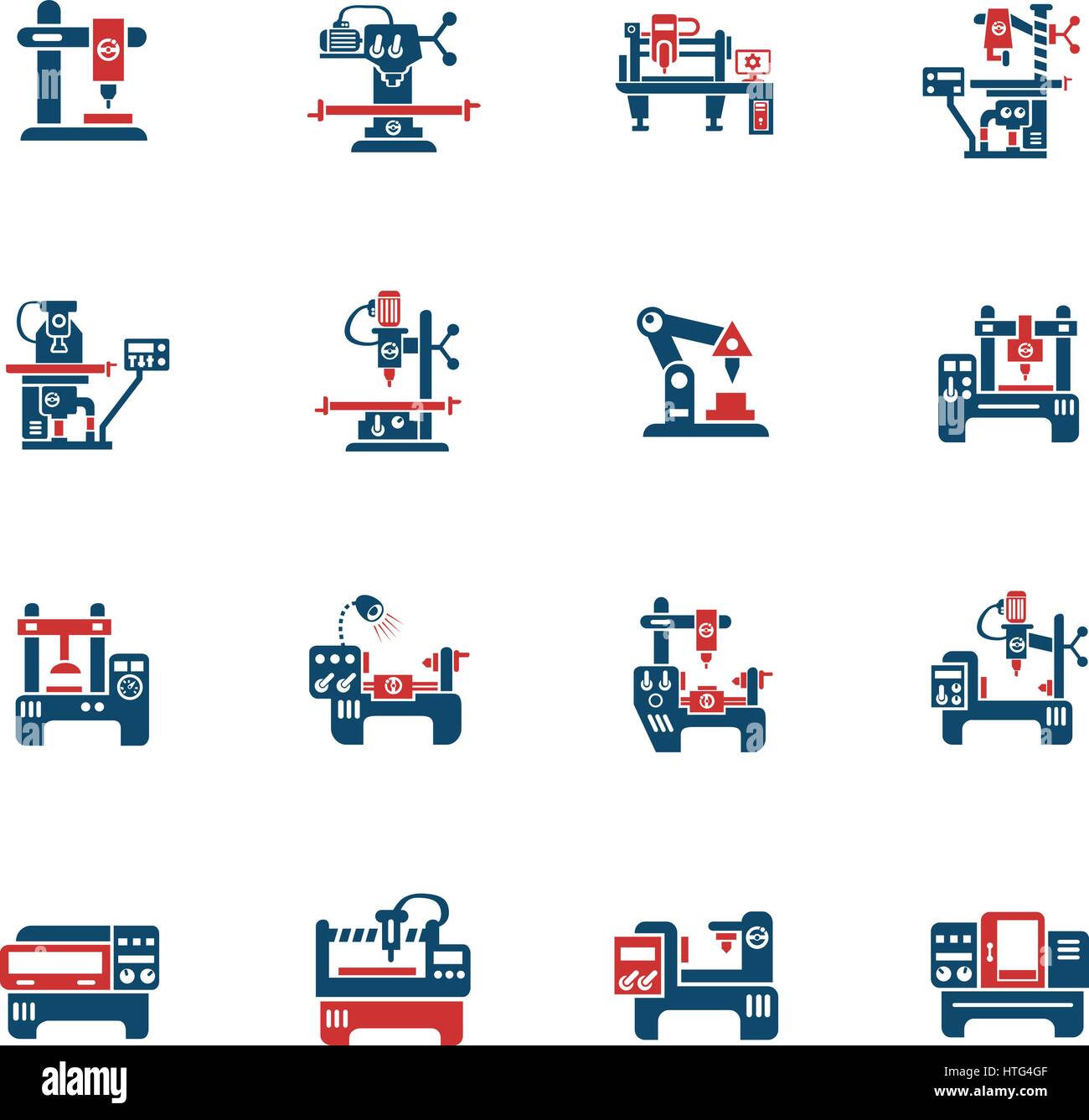 Hydraulic interface Stock Vector Images - Alamy