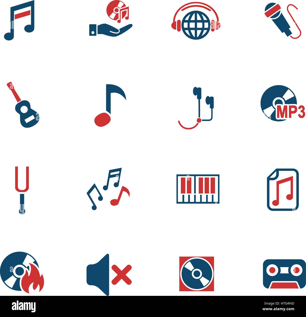 music web icons for user interface design Stock Vector Image & Art - Alamy