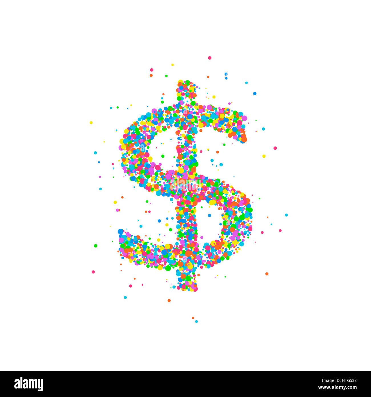 Money symbol illustration and painting Cut Out Stock Images & Pictures ...