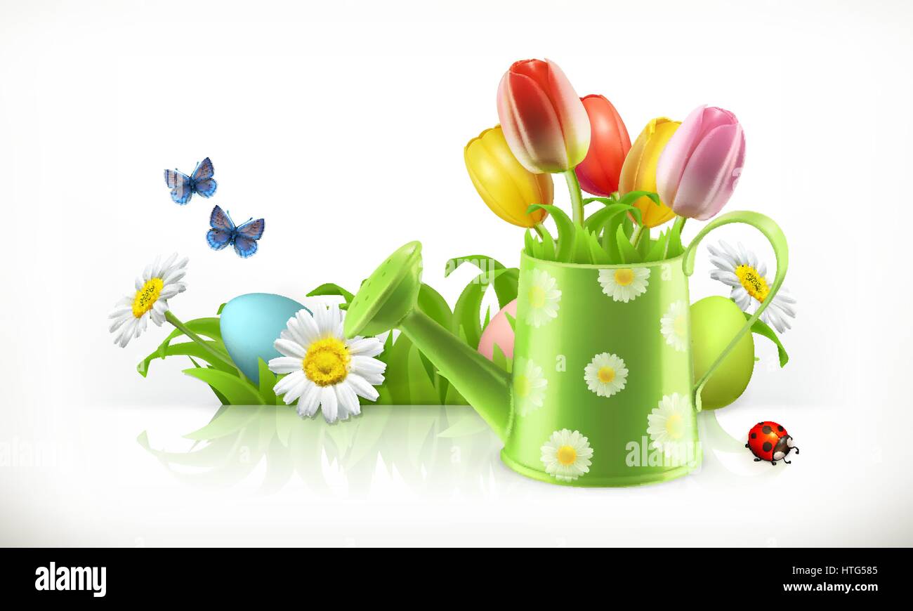 Spring Banner Clip Art