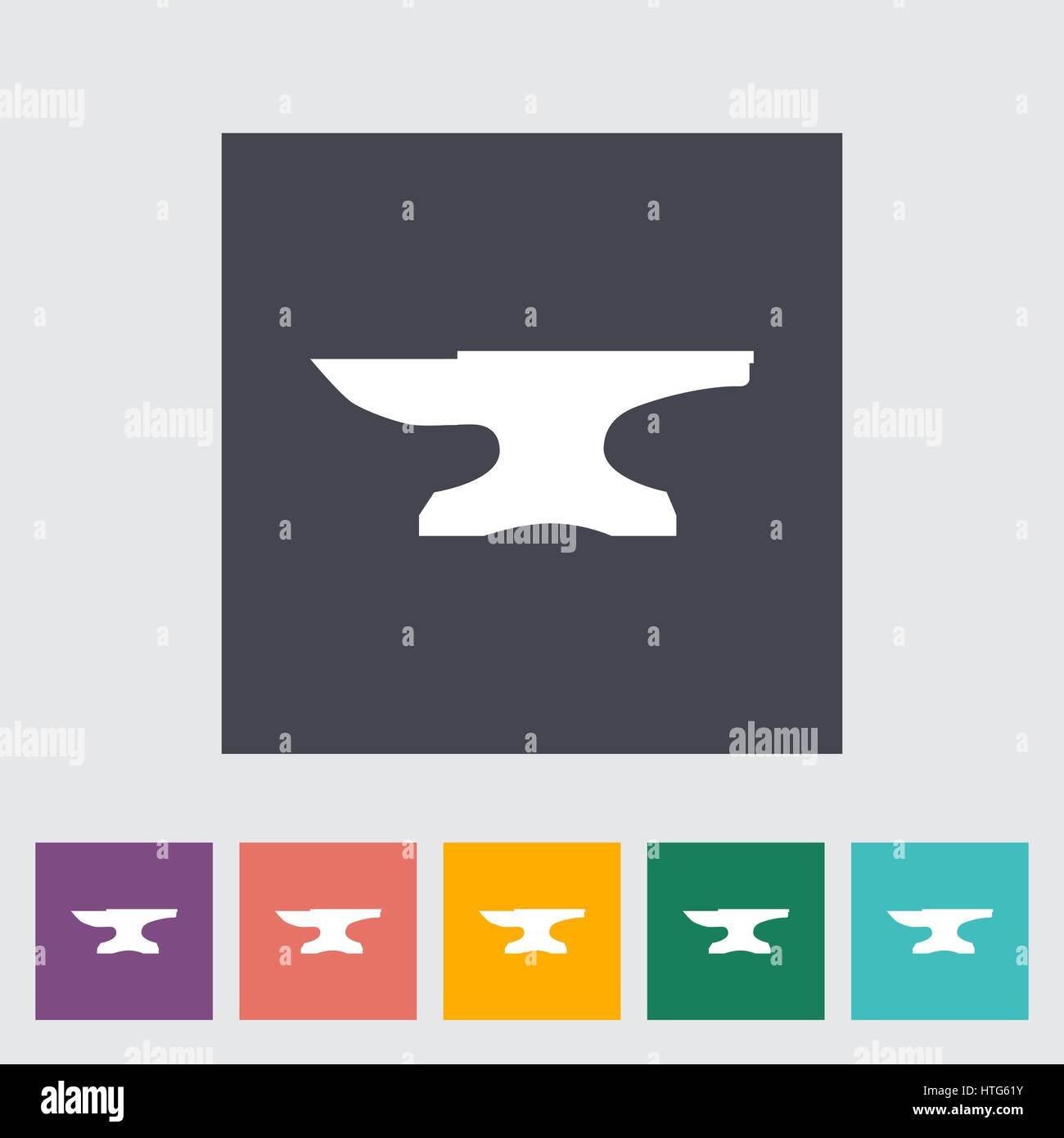 Cartoon blacksmith anvil Stock Vector Images - Alamy