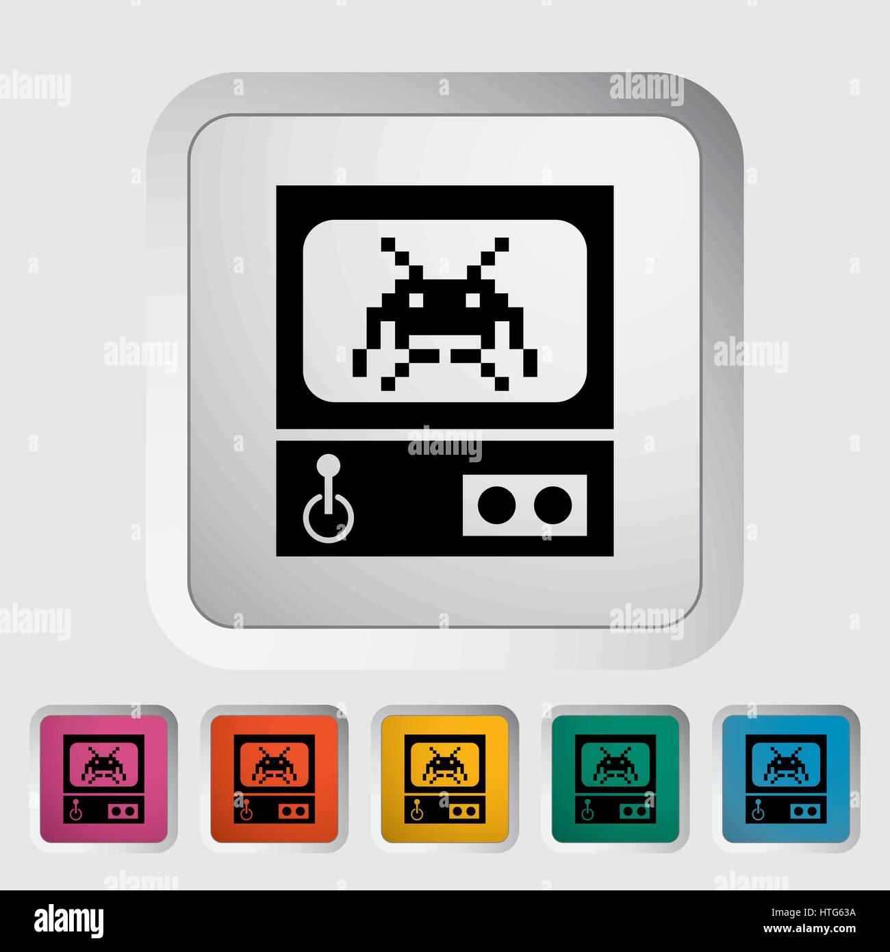 Amusement arcade vintage Stock Vector Images - Alamy