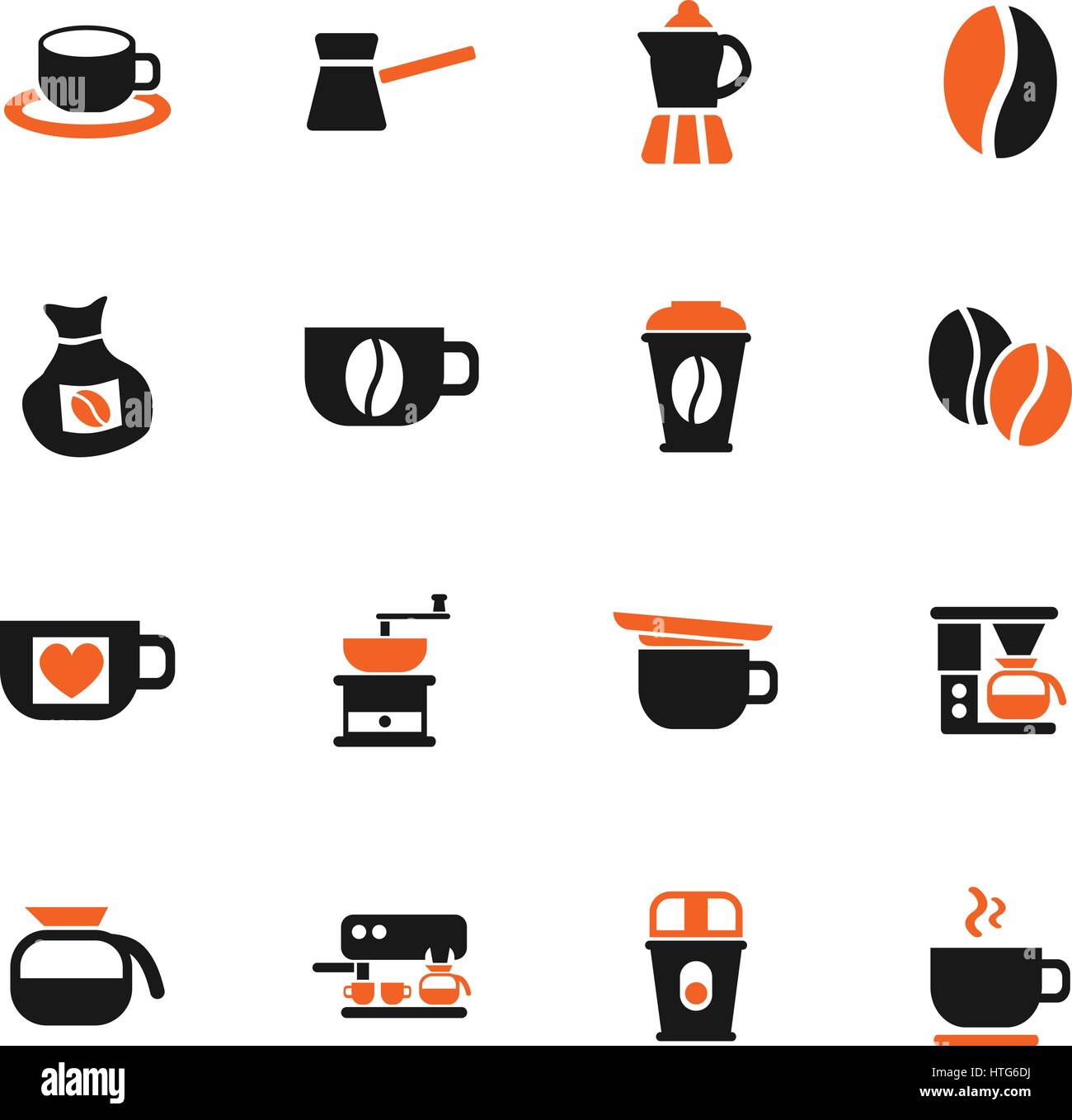 Coffee maker paper bag Stock Vector Images - Alamy