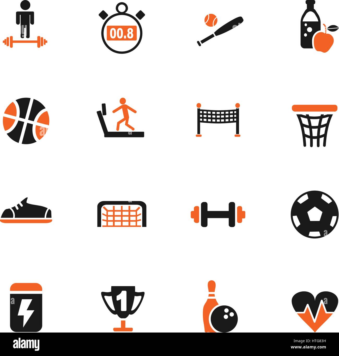 sport web icons for user interface design Stock Vector Image & Art - Alamy