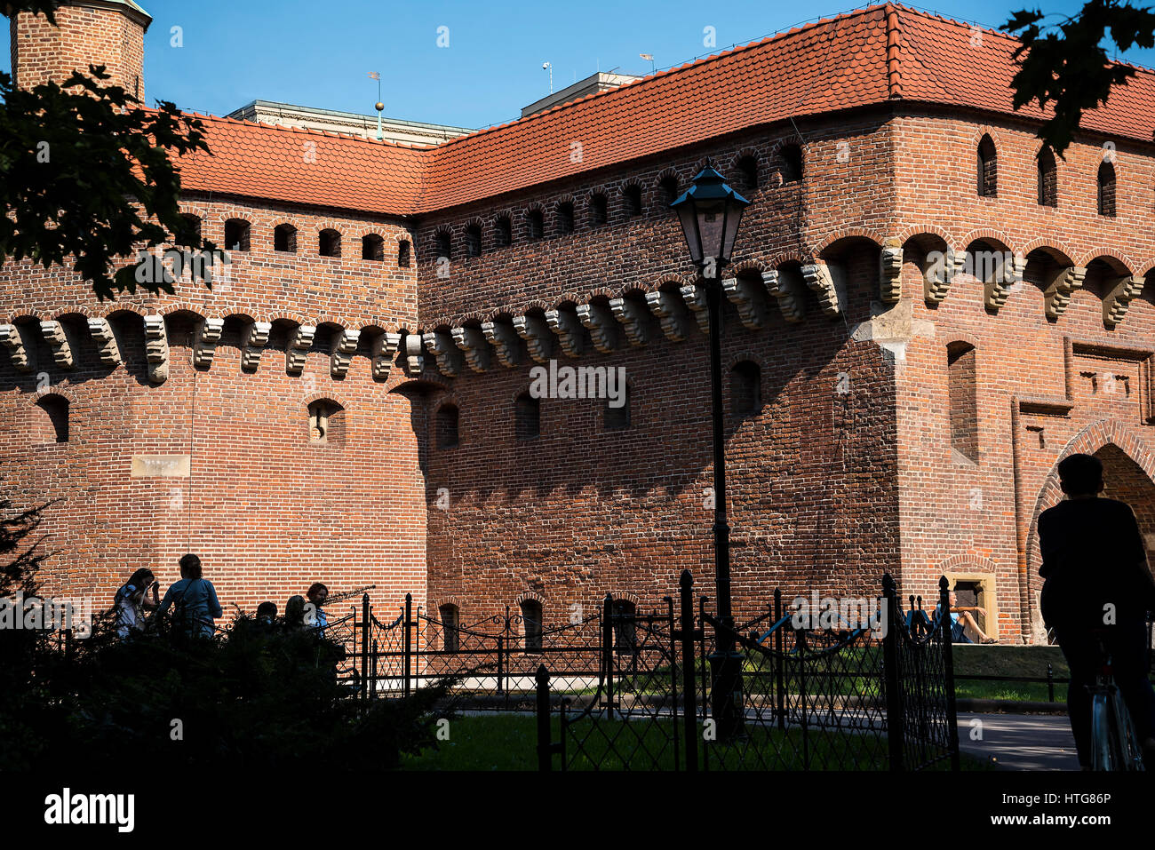 The Barbican or Bastion is a historic gateway leading into the Old Town ...