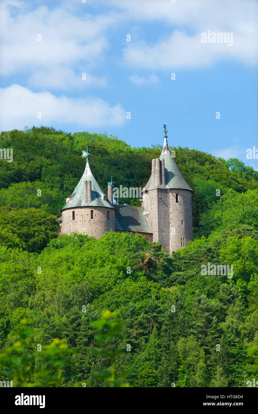 Castell coch summer cardiff hi-res stock photography and images - Alamy