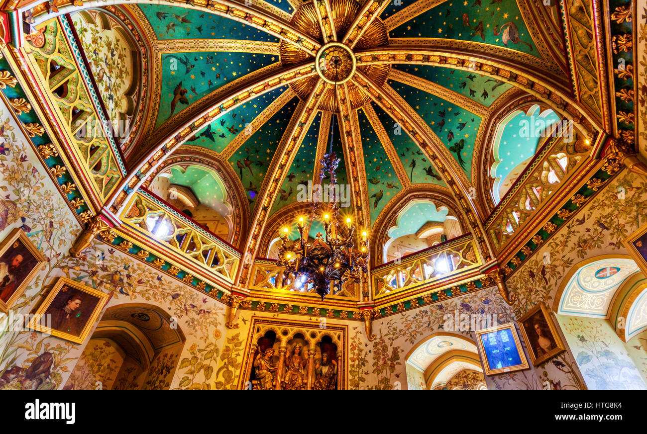 Castell coch interior hi-res stock photography and images - Alamy