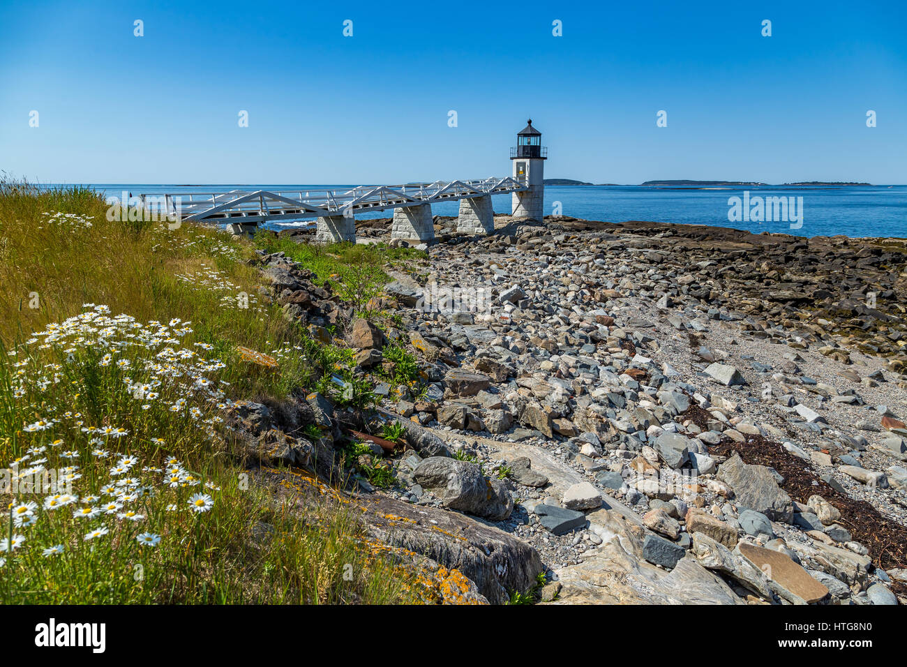 Marshall Point Light Station is a lighthouse at the entrance of Port ...