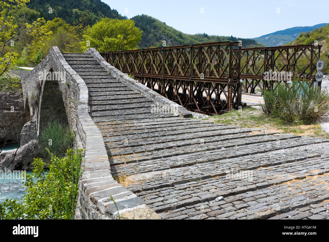 Metallic traditional bridge hi-res stock photography and images - Alamy