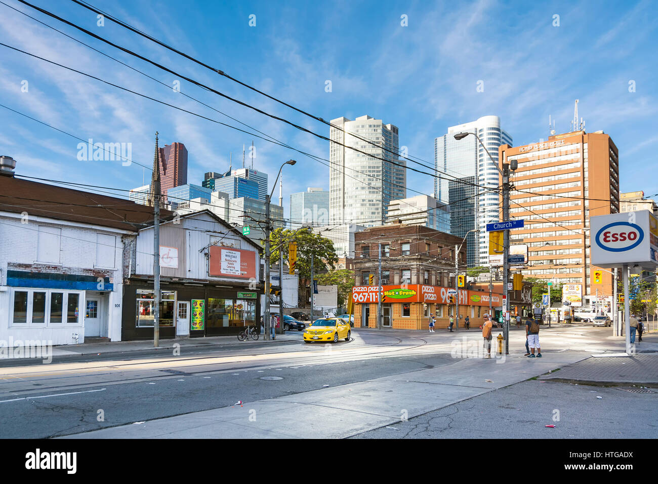 Small america suburbs hi-res stock photography and images - Alamy