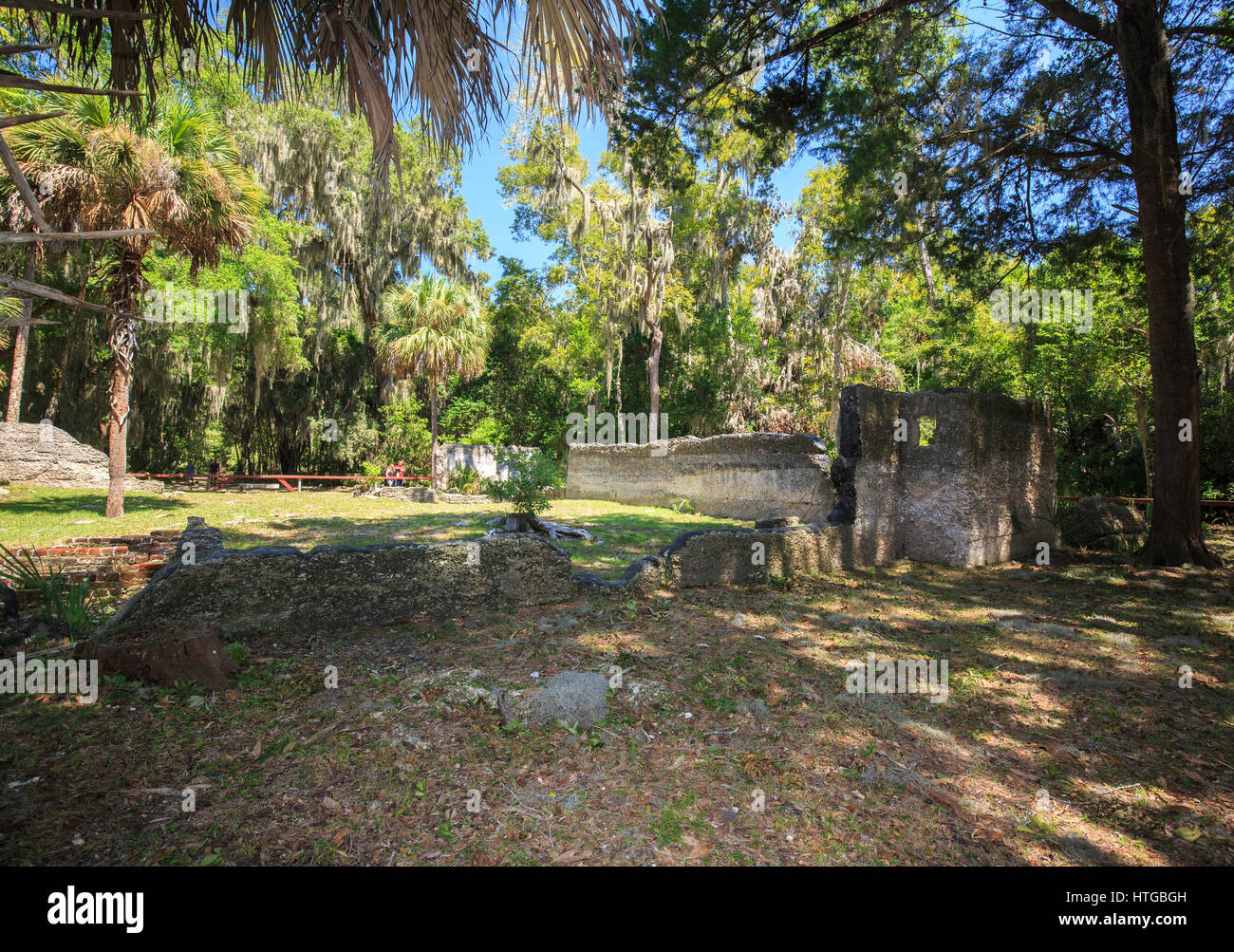 Wormsloe tabby ruins hi-res stock photography and images - Alamy