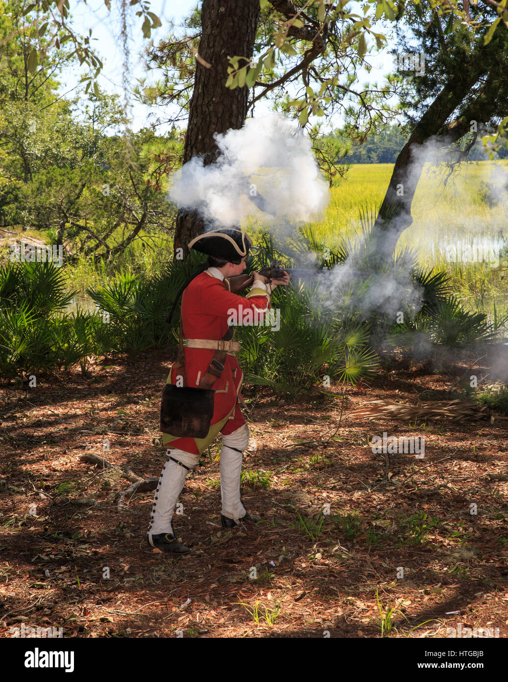 British reenactor american revolution hi-res stock photography and ...