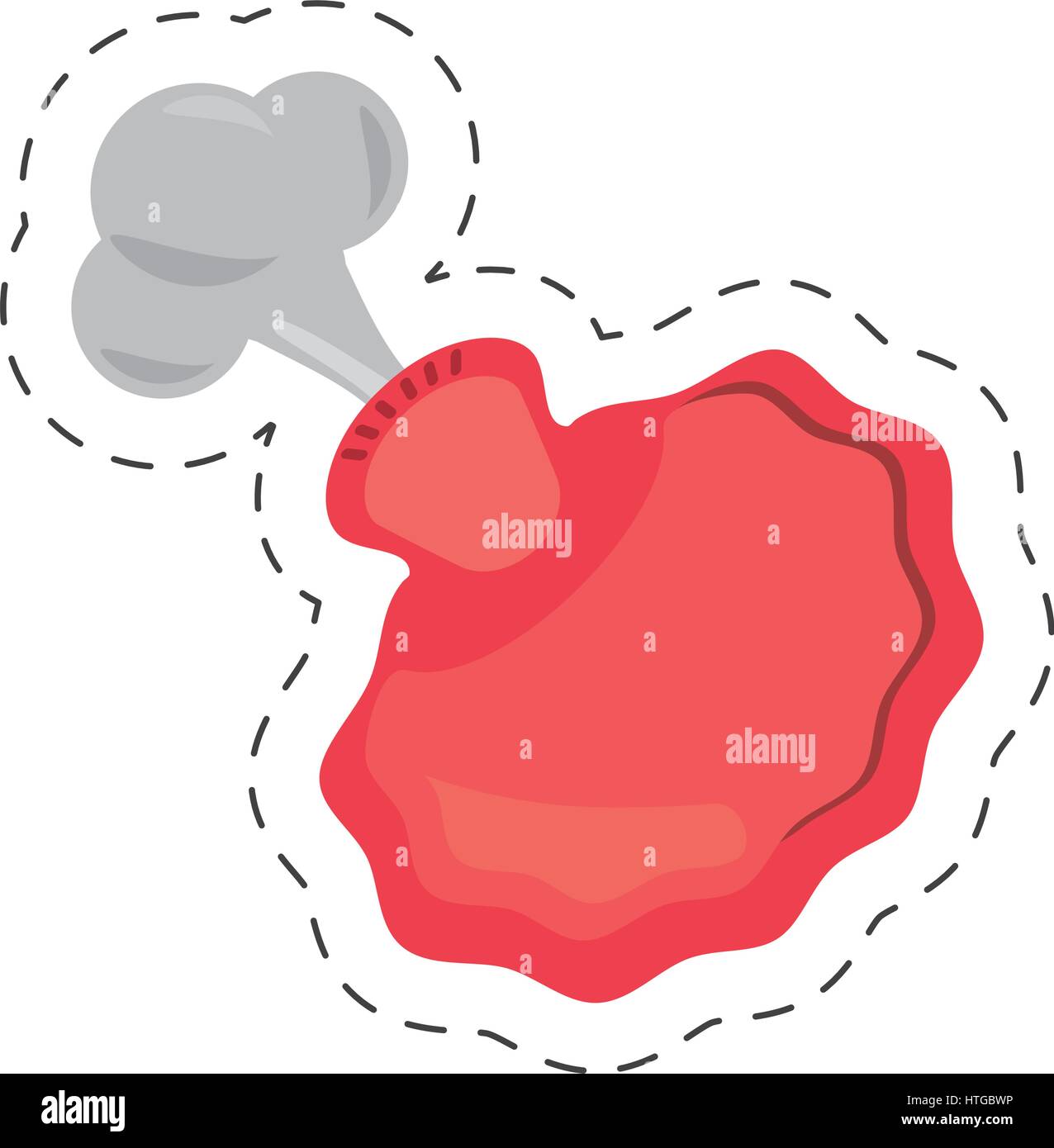 cartoon april fools whoopee cushion Stock Vector Image & Art - Alamy