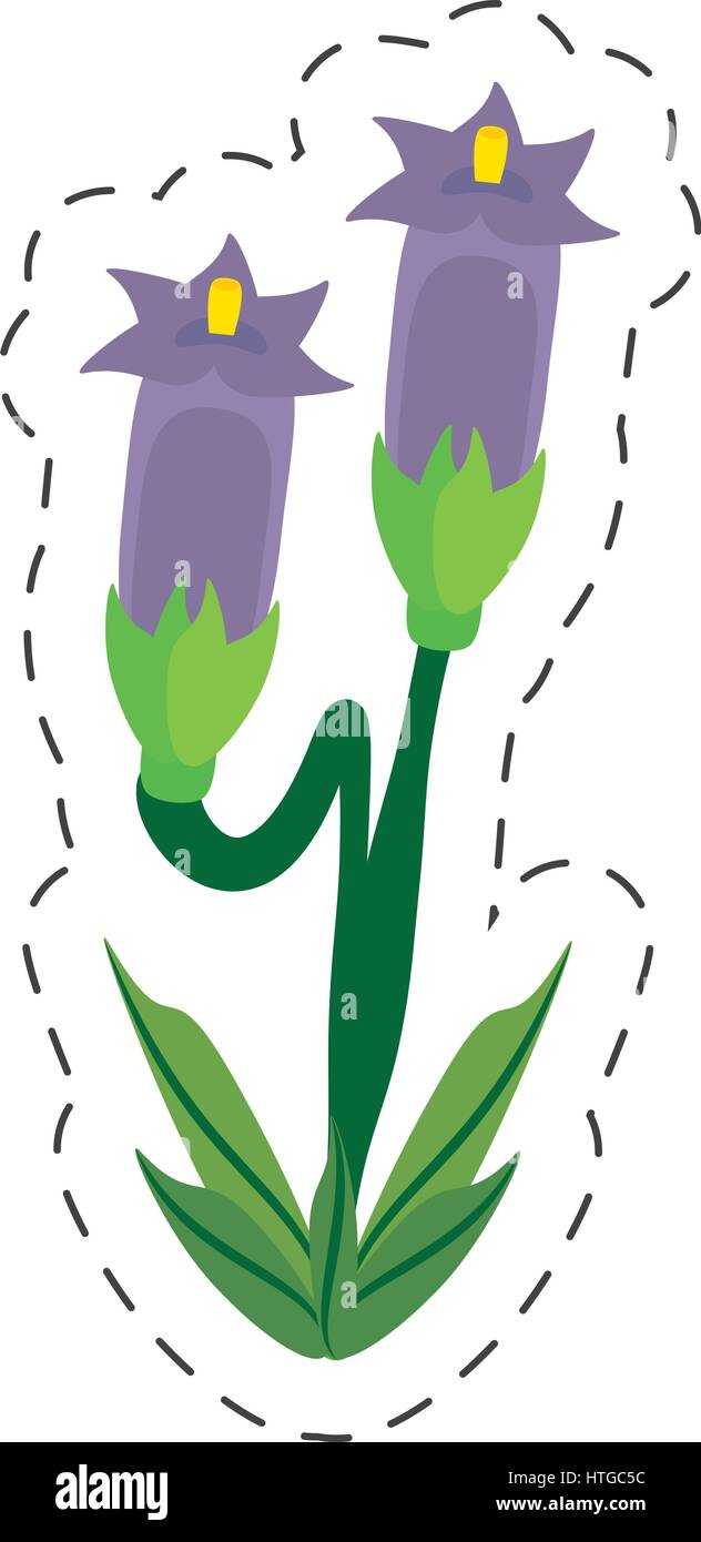 cartoon crocus flower image Stock Vector Image & Art - Alamy