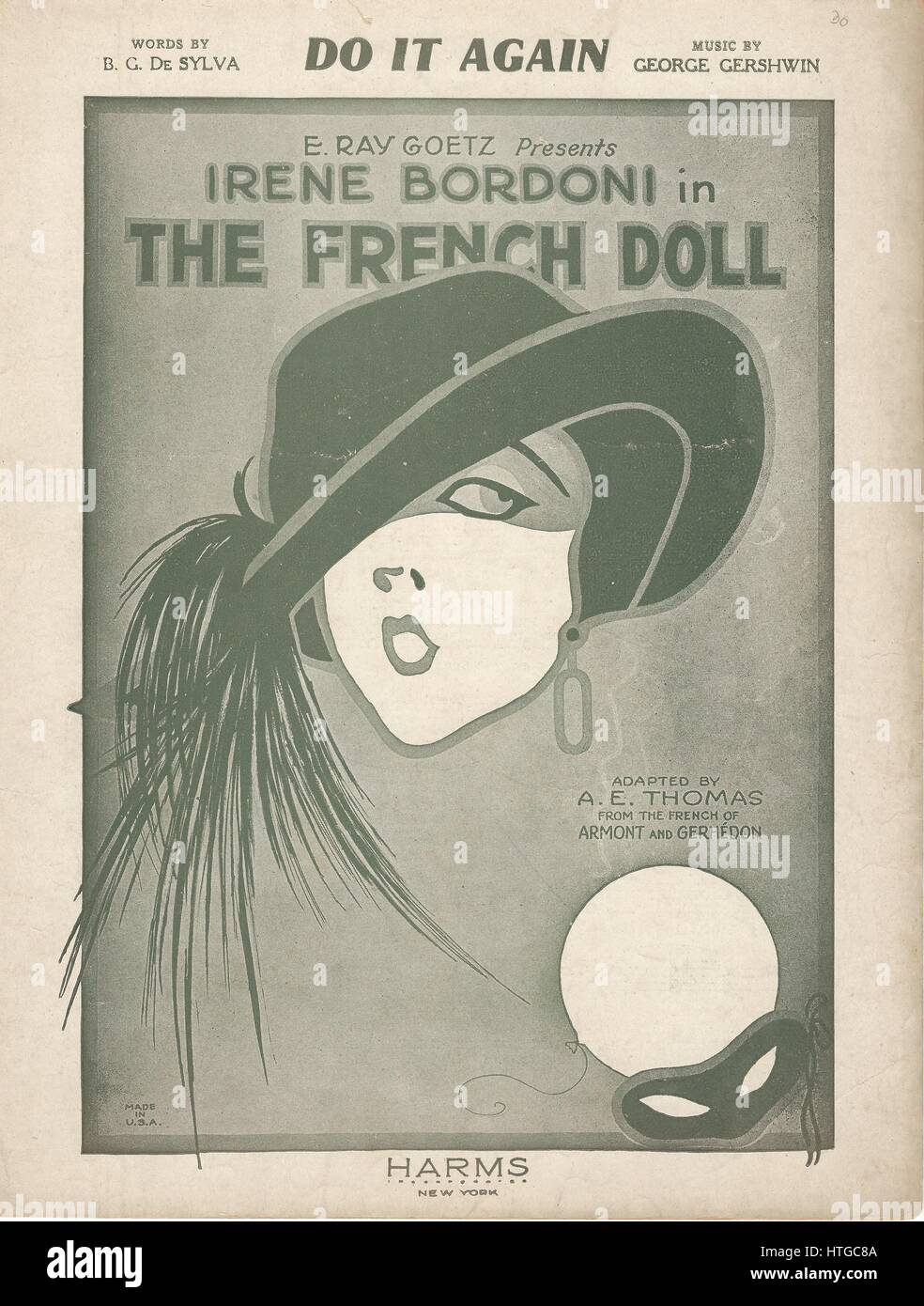 French sheet music hi-res stock photography and images - Alamy