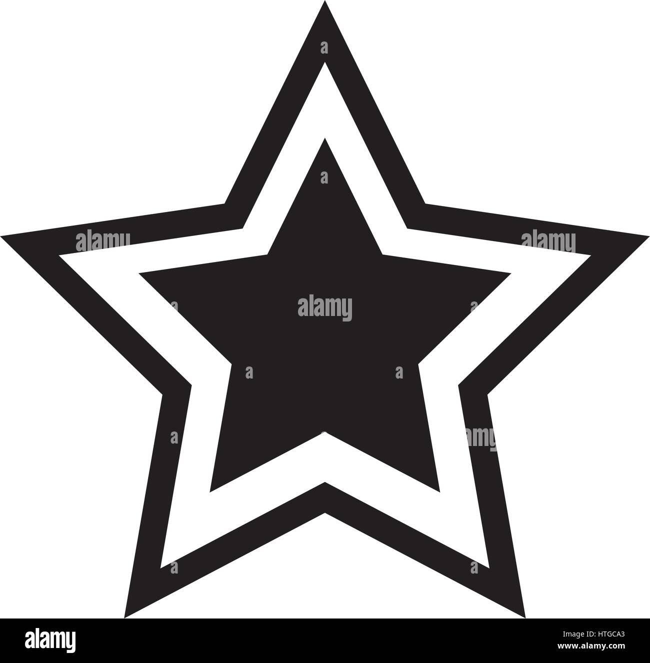 Star shape symbol Stock Vector Image & Art - Alamy