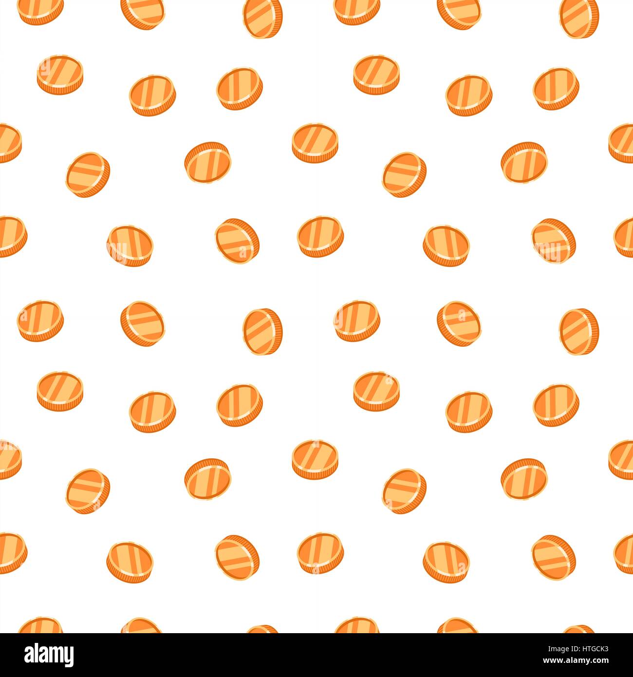 Gold coins. Seamless texture White background Stock Vector Image & Art ...