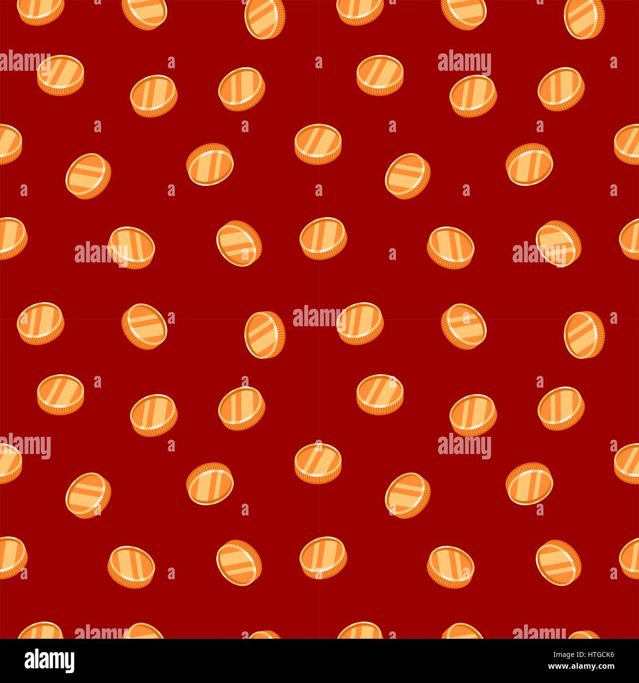 Golden coins texture Stock Vector Images - Alamy