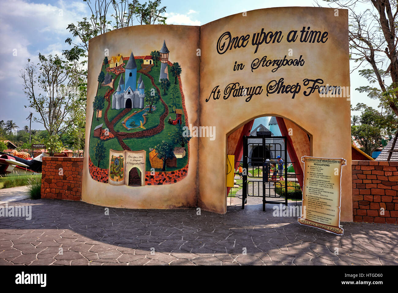 Theme park children's Nursery Rhymes and story book characters at ...