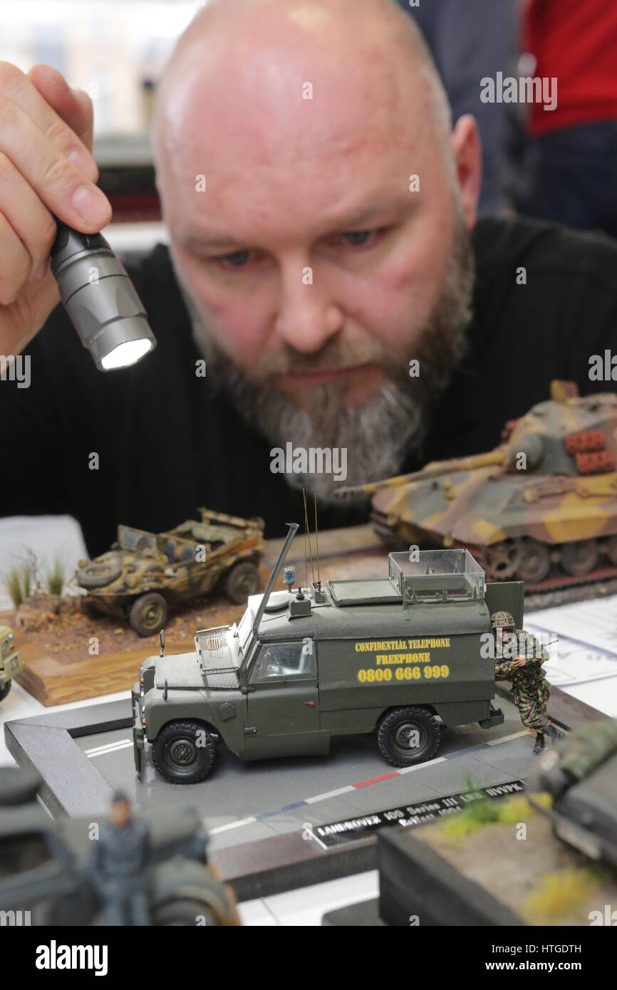 Belfast, Northern Ireland. 11th March 2017. First Modellers Association ...