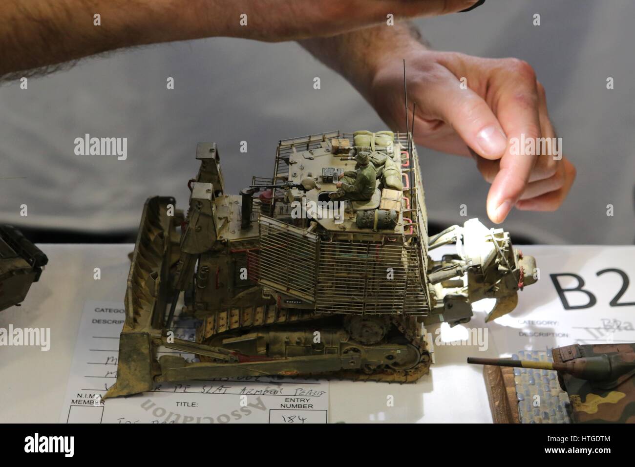 Belfast, Northern Ireland. 11th March 2017. Northern Ireland Modellers ...