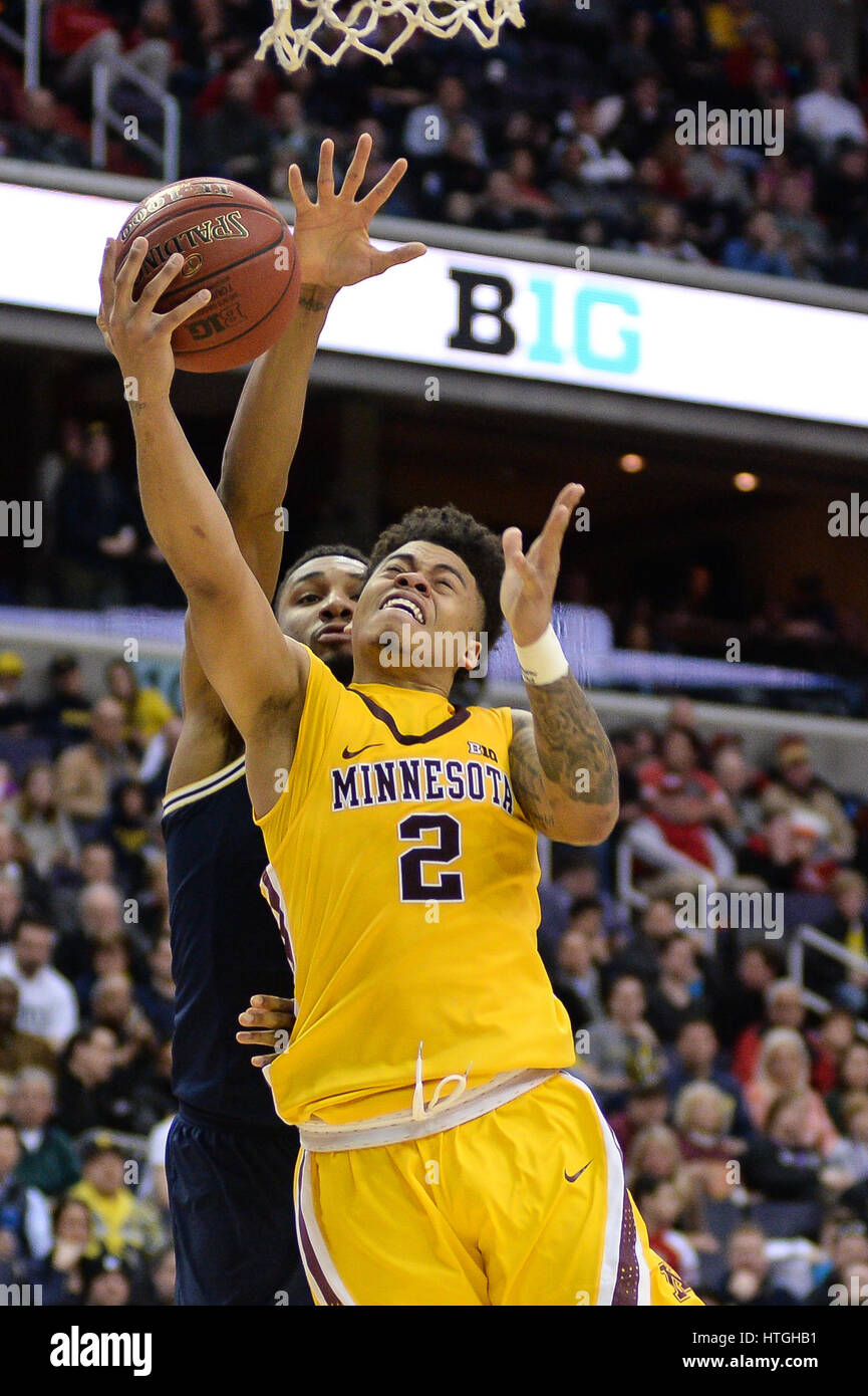Washington, DC, USA. 11th Mar, 2017. Minnesota Guard NATE MASON (2 ...