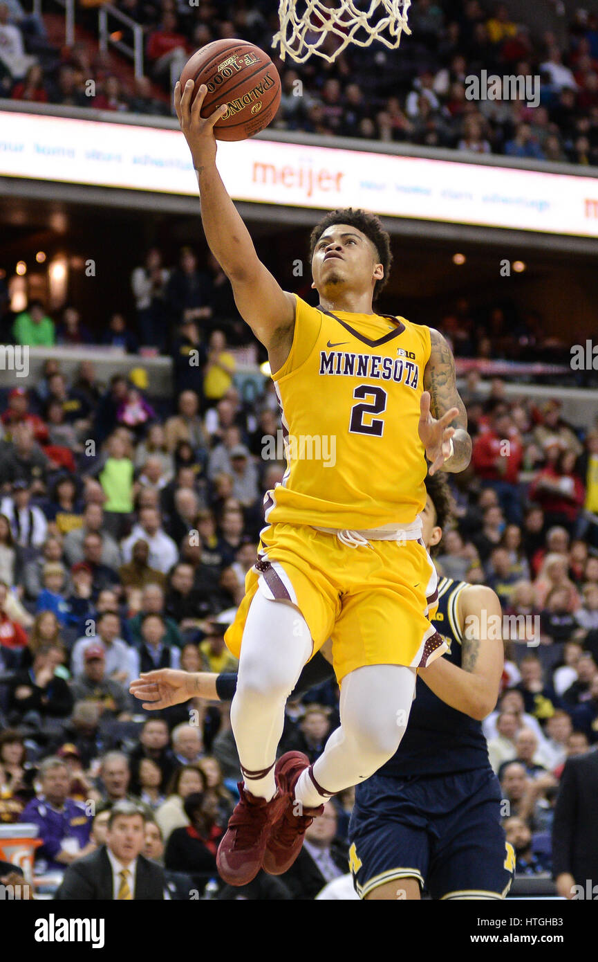 Washington, DC, USA. 11th Mar, 2017. Minnesota Guard NATE MASON (2 ...