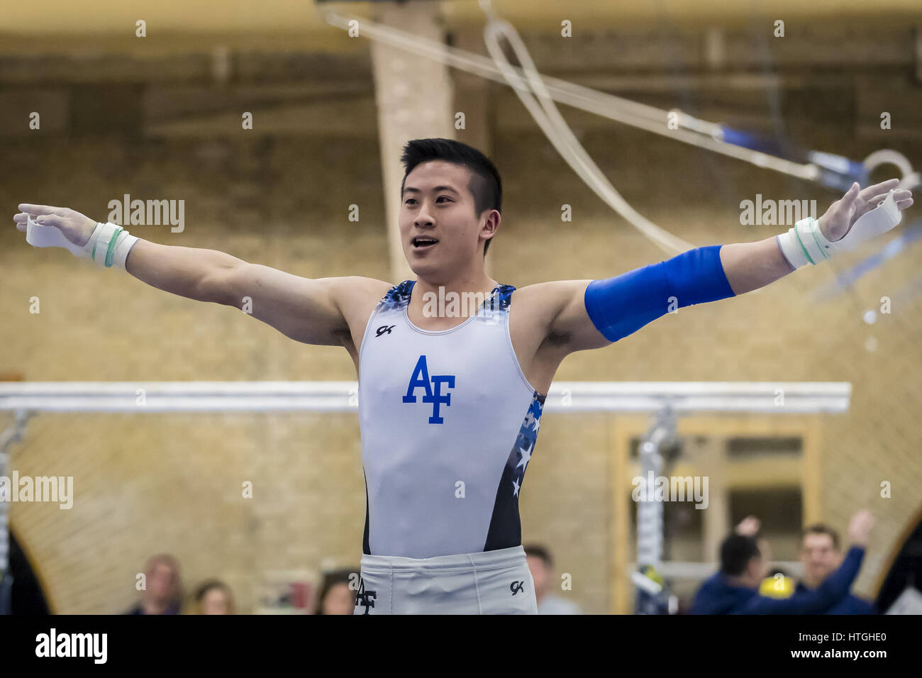Annapolis, MD, USA. 10th Mar, 2017. March 10, 2017: Tim Wang competes ...