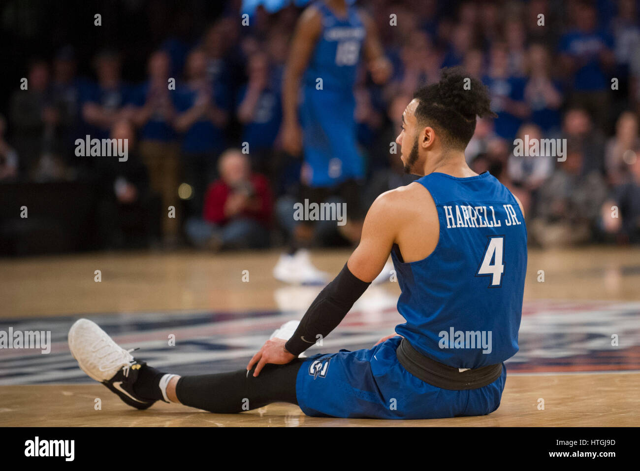 Creighton bluejays guard ronnie harrell jr 4 hi-res stock photography ...