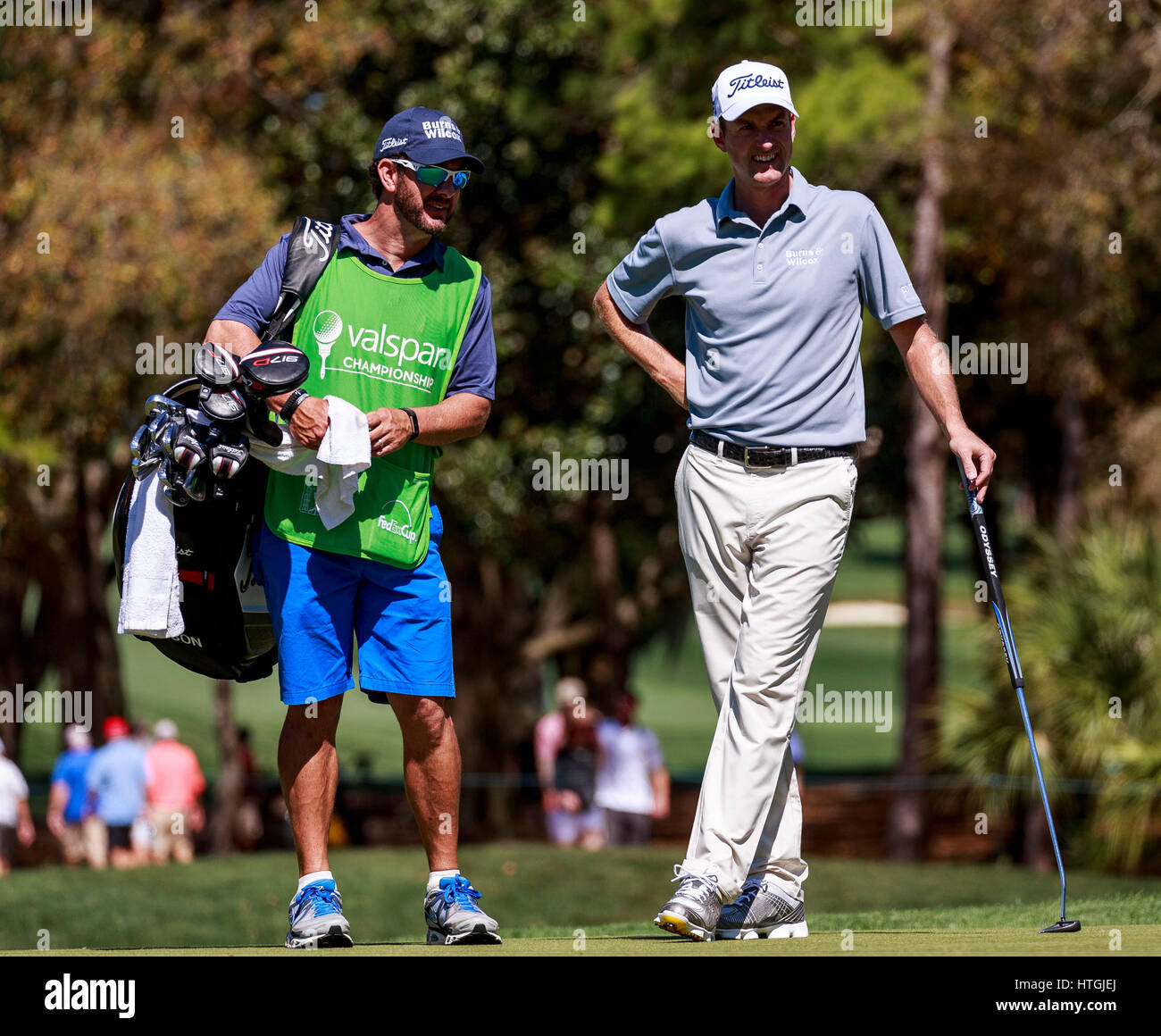 Innisbrook Resort. 11th Mar, 2017. Florida, USA- Webb Simpson on the ...