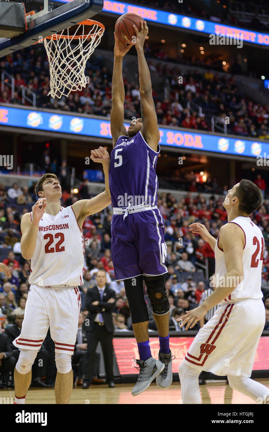 Washington, DC, USA. 11th Mar, 2017. Northwestern Center DEREK PARDON ...