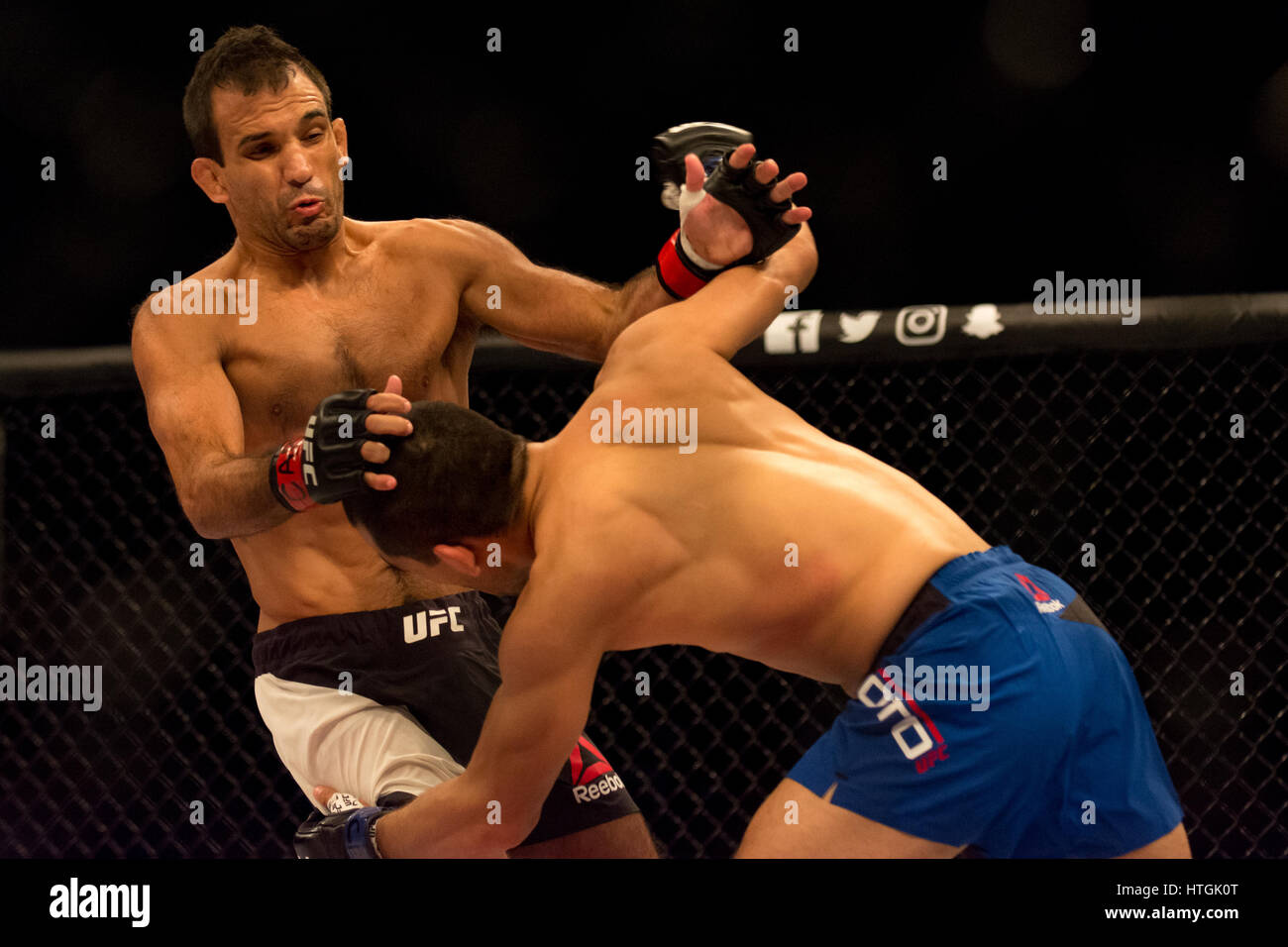 Fortaleza, Brazil. 11th Mar, 2017. Rani Yahya and Joe Soto during the ...