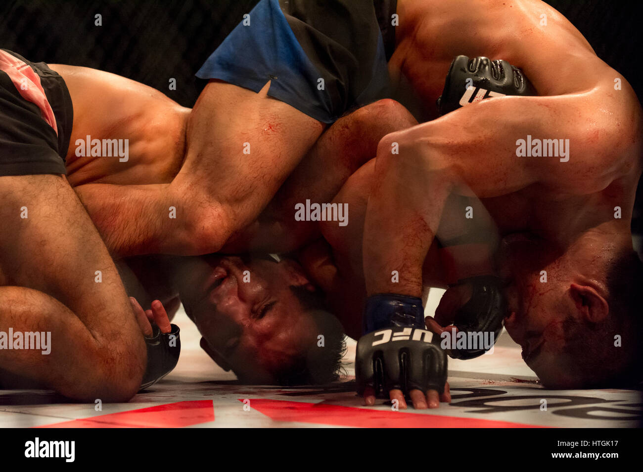 Fortaleza, Brazil. 11th Mar, 2017. Rani Yahya and Joe Soto during the ...