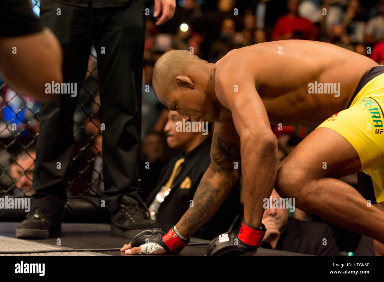 Fortaleza, Brazil. 12th Mar, 2017. Alex Oliveira at UFC Fight Night ...