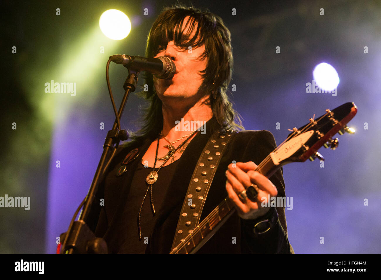 Milan, Italy. 11th Mar, 2017. The American rock band BITERS performs ...