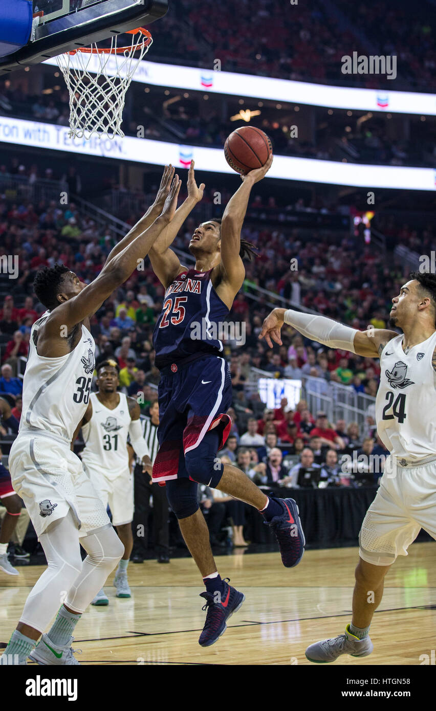 Las Vegas, Nevada, USA. 11th Mar, 2017. Arizona forward Keanu Pinder ...