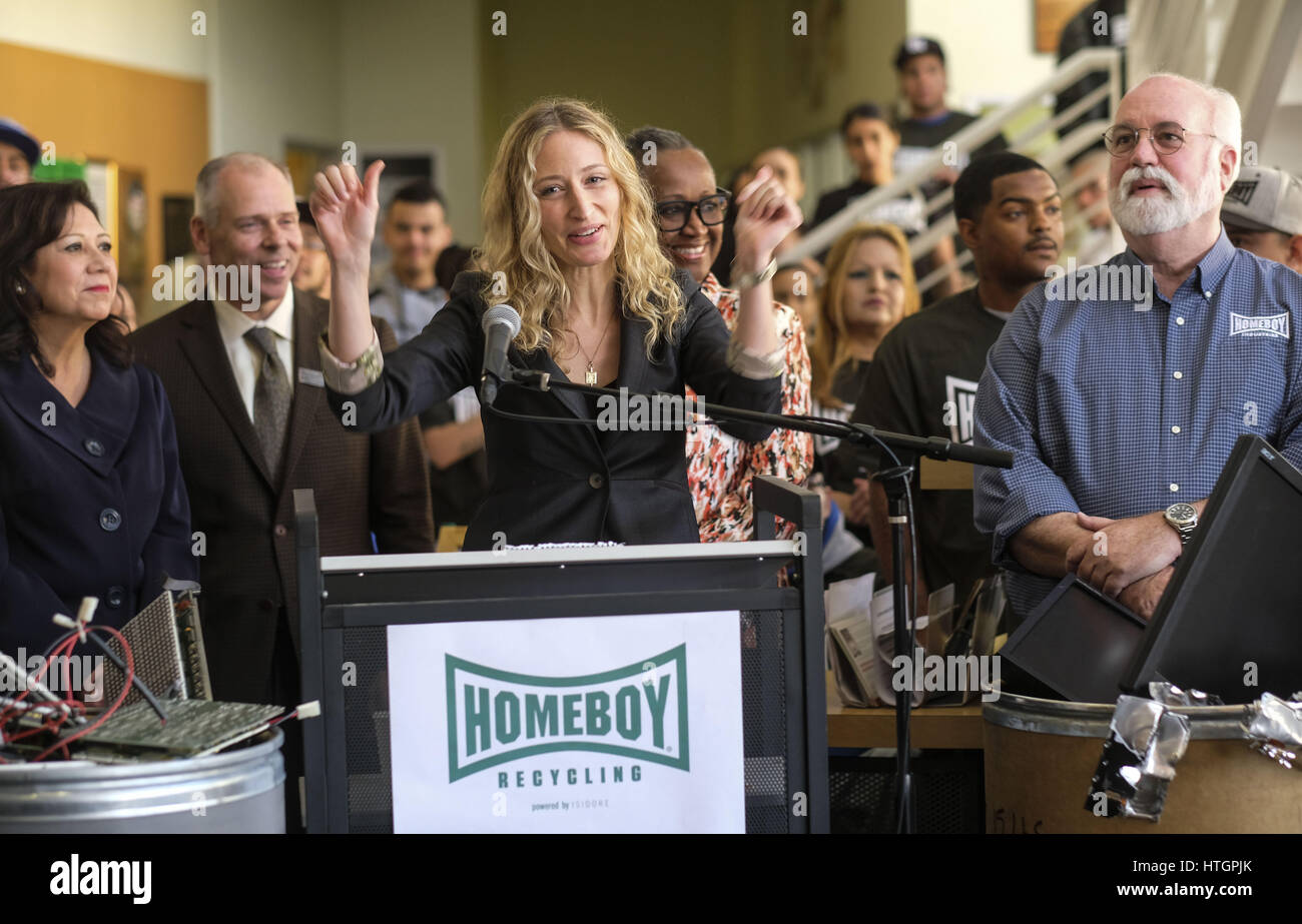 Los Angeles, California, USA. 15th Feb, 2017. Kabira Stokes, founder ...