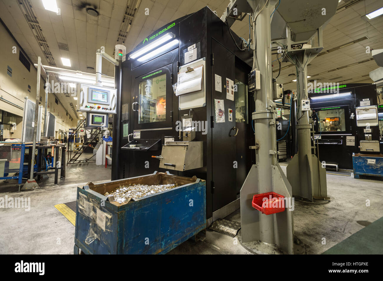 Coin Press Machine High Resolution Stock Photography and Images - Alamy
