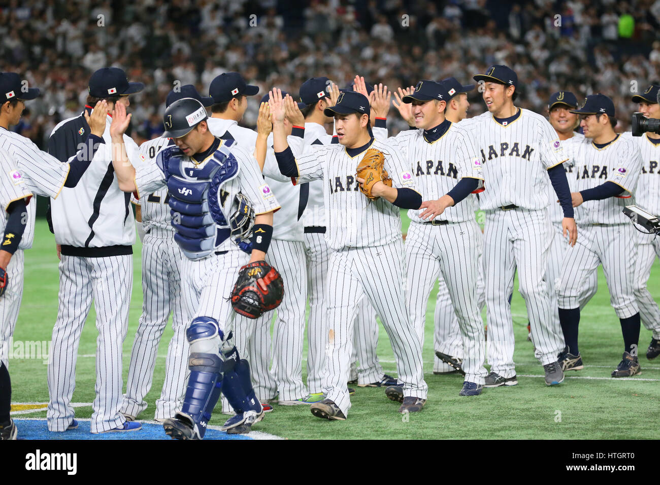Tokyo, Japan. 14th Mar, 2017. Japan team group (JPN) WBC : 2017 World ...