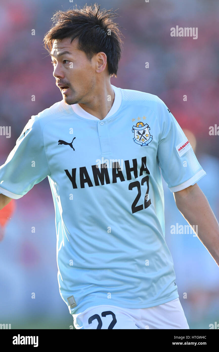 Saitama, Japan. 11th Mar, 2017. Daisuke Matsui (Jubilo) Football/Soccer ...