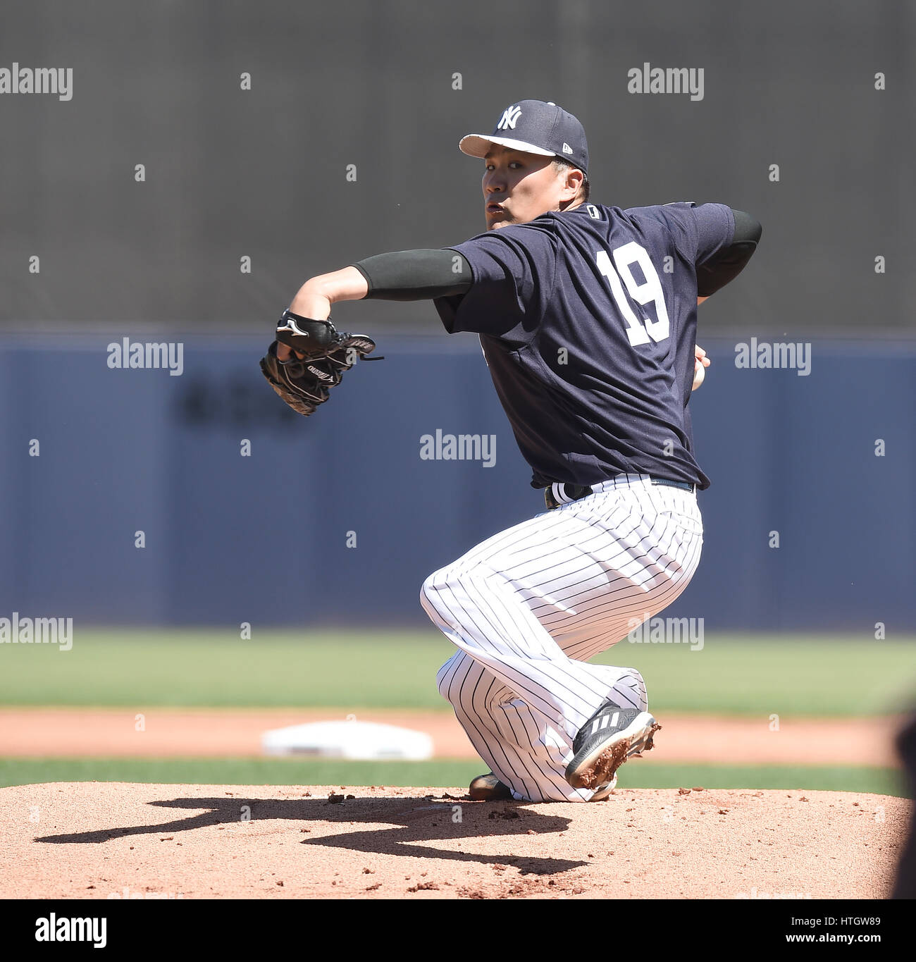 Masahiro Tanaka (Yankees), MARCH 11, 2017 - MLB : New York Yankees ...