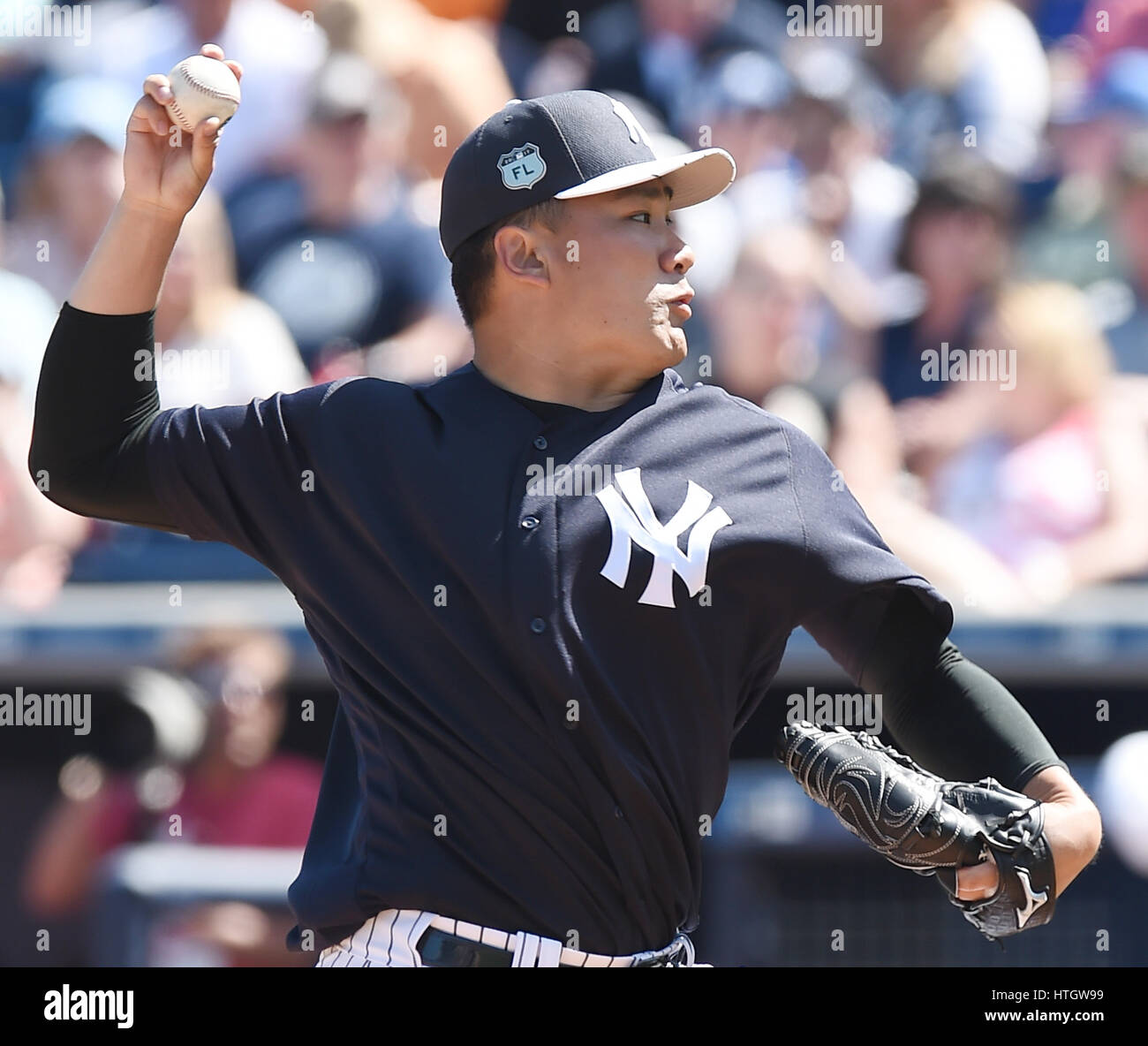 Masahiro Tanaka (Yankees), MARCH 11, 2017 - MLB : New York Yankees ...