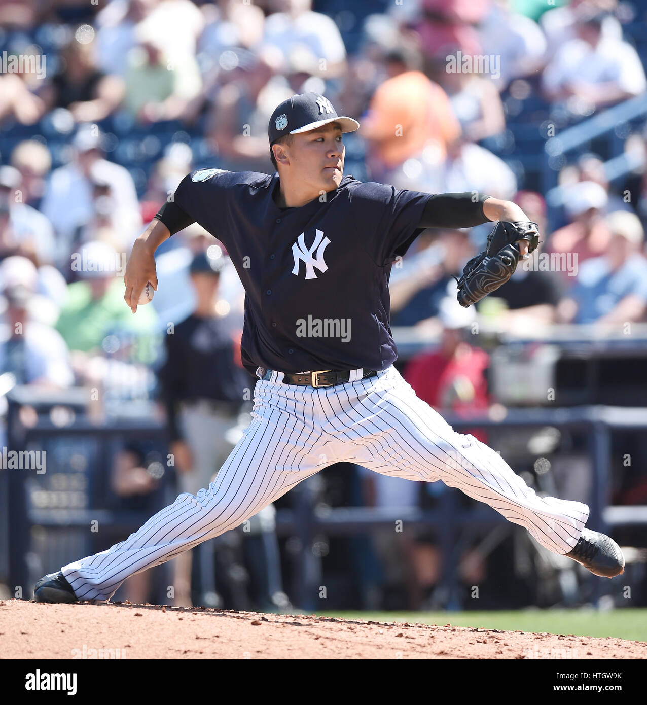 Masahiro Tanaka (Yankees), MARCH 11, 2017 - MLB : New York Yankees ...