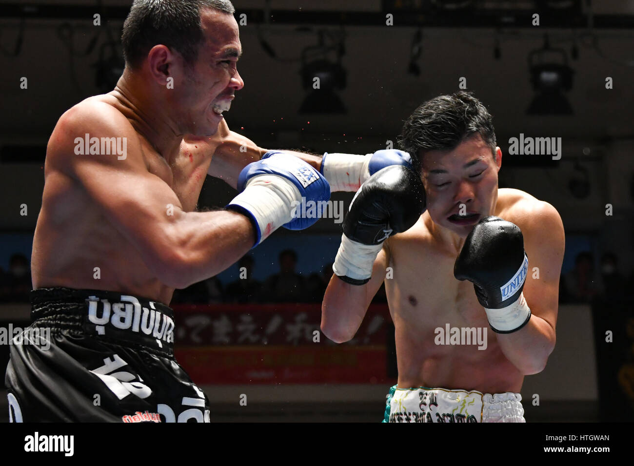 (L-R) Mike Tawatchai (THA), Tomoki Kameda (JPN), MARCH 10, 2017 ...