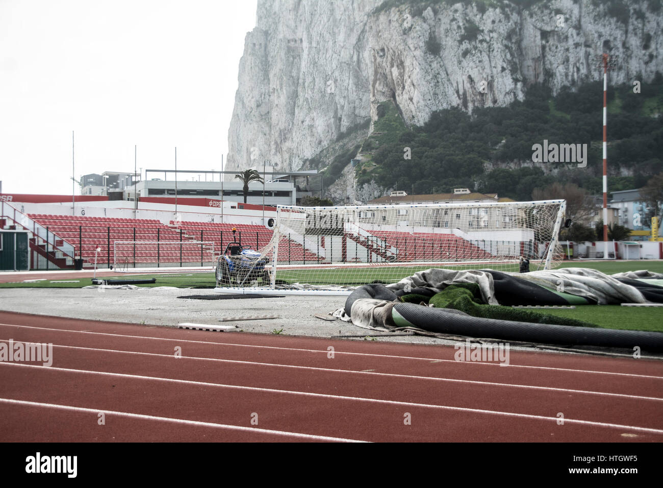 Gibraltar - 15th March 2017 - Severe gale force winds throughout the ...